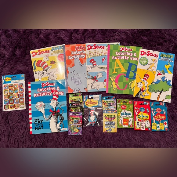 Dr. Seuss | Toys | Dr Seuss Gift Pack Giant 6 Pieces Perfect For ...